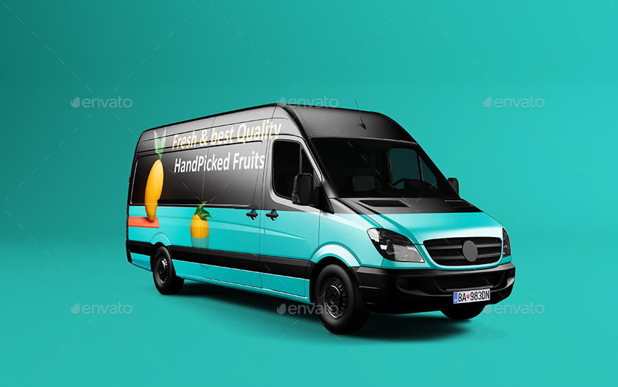 Van Mockup, Graphics | GraphicRiver