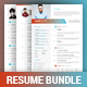 Bundle Resume, Print Templates | GraphicRiver