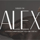 Alex Sans Serif Typeface, Fonts | GraphicRiver