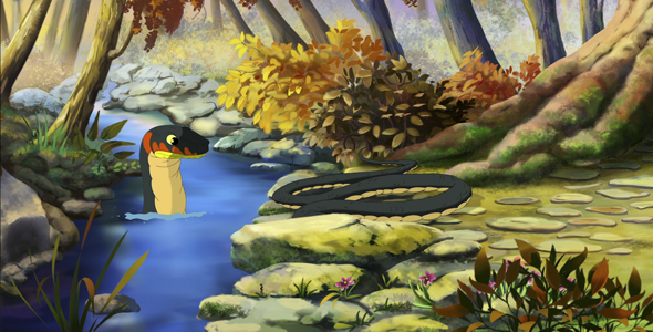 Two Snakes Animation, Motion Graphics | VideoHive