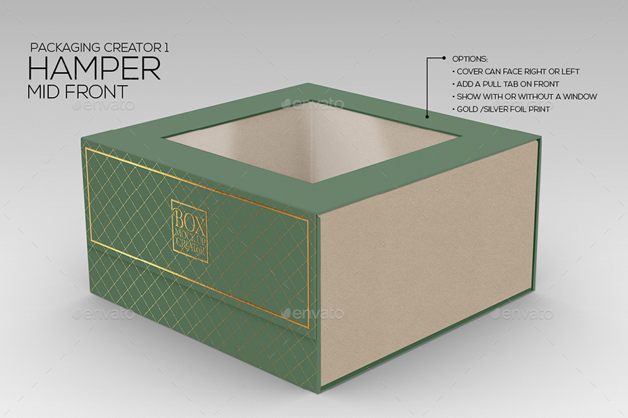 Box Packaging MockUp Creator by incybautista | GraphicRiver