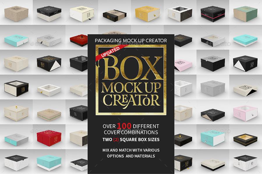 Box Packaging MockUp Creator by incybautista | GraphicRiver
