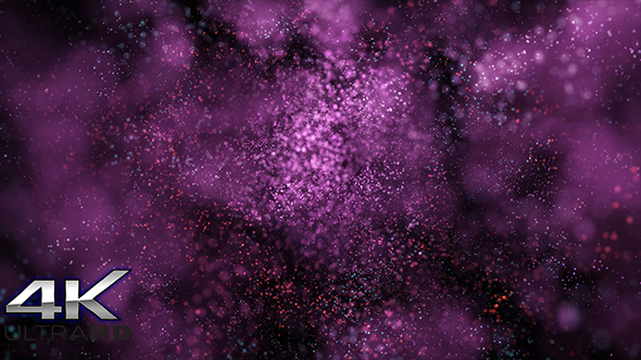 Pink Particles (Ultra HD), Motion Graphics | VideoHive