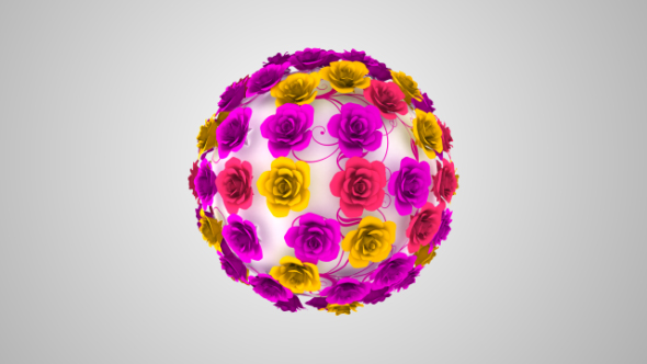 Sphere Flowers, Motion Graphics | VideoHive
