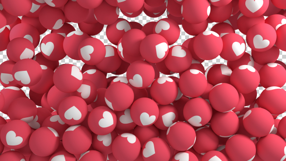 Facebook Like Reactions Transition 02, Motion Graphics | VideoHive