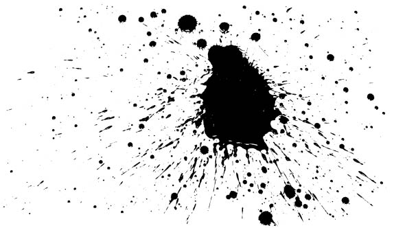 Many Ink Drops on Dry Paper 09, Motion Graphics | VideoHive