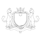 Cats Heraldic Shield Coat of Arms, Vectors | GraphicRiver