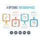 4 Options Infographics, Infographics | GraphicRiver
