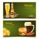 Realistic Beer Banners, Vectors | GraphicRiver