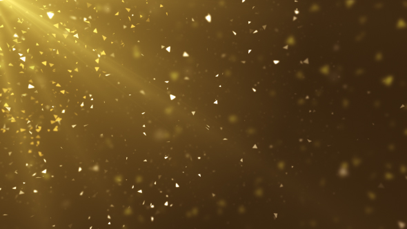 Triangles Gold Background Loop, Motion Graphics | VideoHive