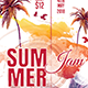 Summer Jam Flyer Template, Print Templates | GraphicRiver