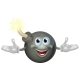 Bomb Character, Vectors | GraphicRiver