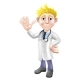 Cartoon Doctor Waving, Vectors | GraphicRiver