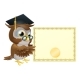 Owl Diploma Certificate Background, Vectors | GraphicRiver