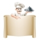 Chef Menu Scroll, Vectors | GraphicRiver