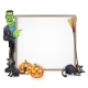 Halloween Frankenstein Sign, Vectors | GraphicRiver