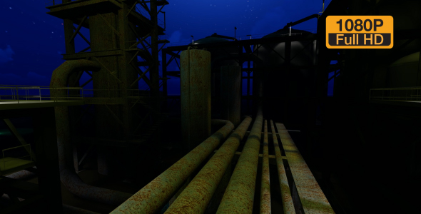 Factory Night, Motion Graphics | VideoHive