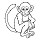 Stylized Monkey Illustration, Vectors | GraphicRiver