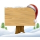 Christmas Santa Hat Snow Sign, Vectors | GraphicRiver