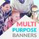 Multipurpose Banners, Web Elements | GraphicRiver