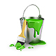 Bucket of Green Paint, Graphics | GraphicRiver