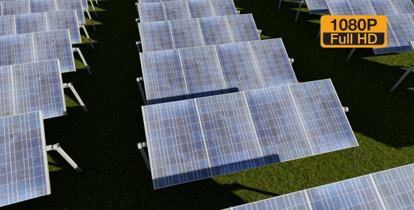 Solar Panel day and night, Motion Graphics | VideoHive