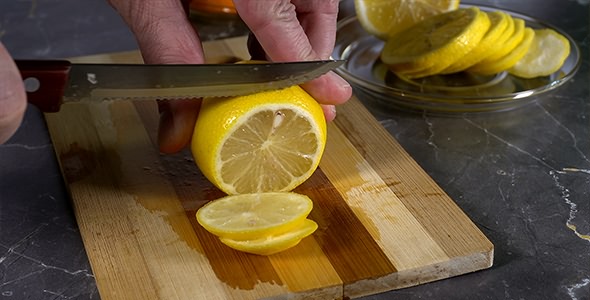 Cutting Of Lemon, Stock Footage | VideoHive