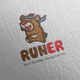 Runner Bear Logo Design, Logo Templates | GraphicRiver