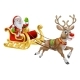 Santa Christmas Sleigh Sled, Vectors | GraphicRiver