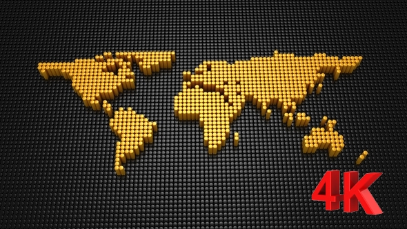 World Map Animation, Motion Graphics | VideoHive