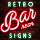 Retro Bar Neon Signs, Add-ons | GraphicRiver