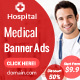 Red Doctor Medical Banner Ads, Web Elements | GraphicRiver
