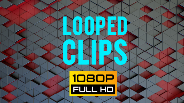 Animated Triangle Background Looped 6, Motion Graphics | VideoHive