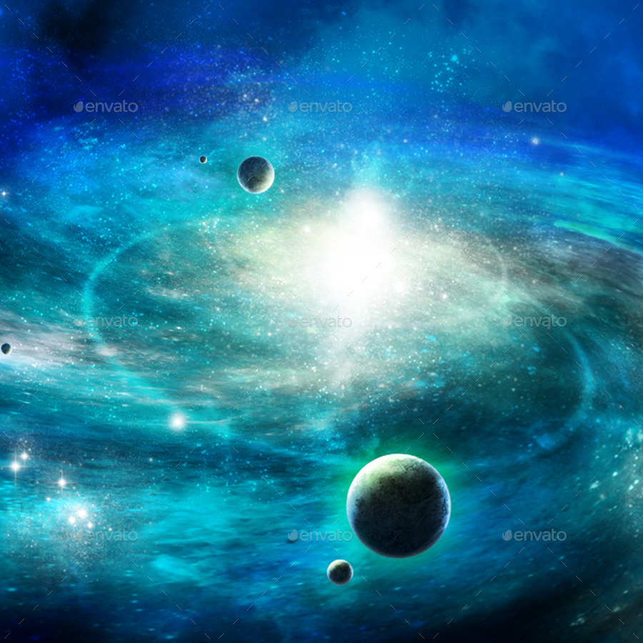 7 Space Parallax Backgrounds, Game Assets | GraphicRiver