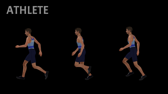 Athletics - Sprint, Motion Graphics | VideoHive
