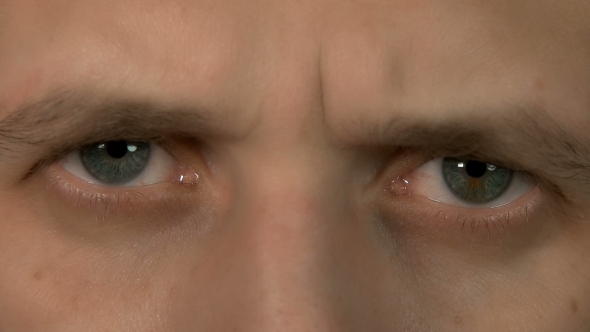 The Eyes of an Angry Man, Stock Footage | VideoHive