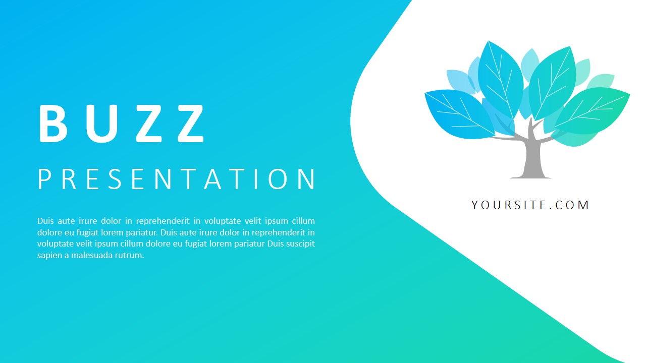 BUZZ - Multipurpose PowerPoint Template, Presentation Templates ...