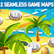 2 Tropical Seamless Game Maps, Game Assets | GraphicRiver