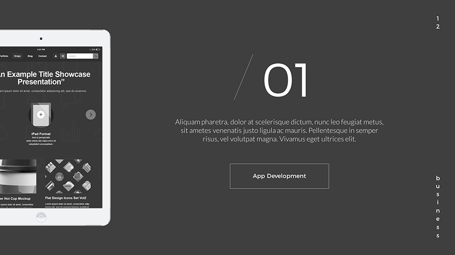 Maverick - Minimal PowerPoint Template, Presentation Templates ...