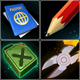 Modern Tools Icons, Game Assets | GraphicRiver