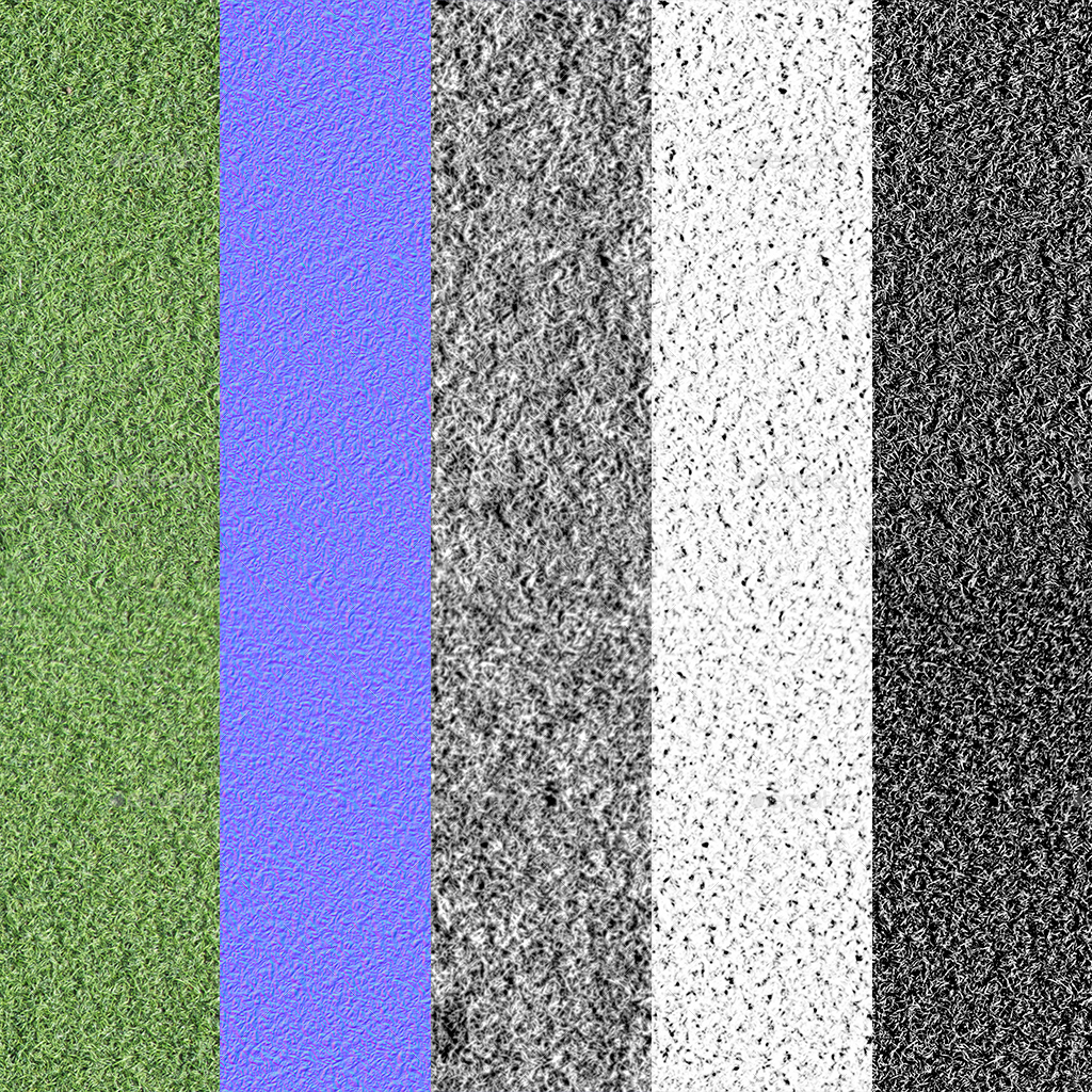 Artificial Plastic Turf Seamless Texture by Lucky_Fingers | 3DOcean