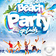 Flyer Beach Party Splash, Print Templates | GraphicRiver