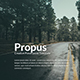 Propus - Creative Powerpoint Template by bluestack | GraphicRiver