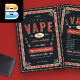 Vape Shop Flyer Menu, Print Templates | GraphicRiver