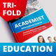 Academic Education A4 Tri fold Brochure, Print Templates | GraphicRiver