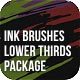 Ink Brushes Lower Thirds Package, After Effects Project Files | VideoHive