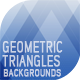 Geometric Triangles Backgrounds, Graphics | GraphicRiver