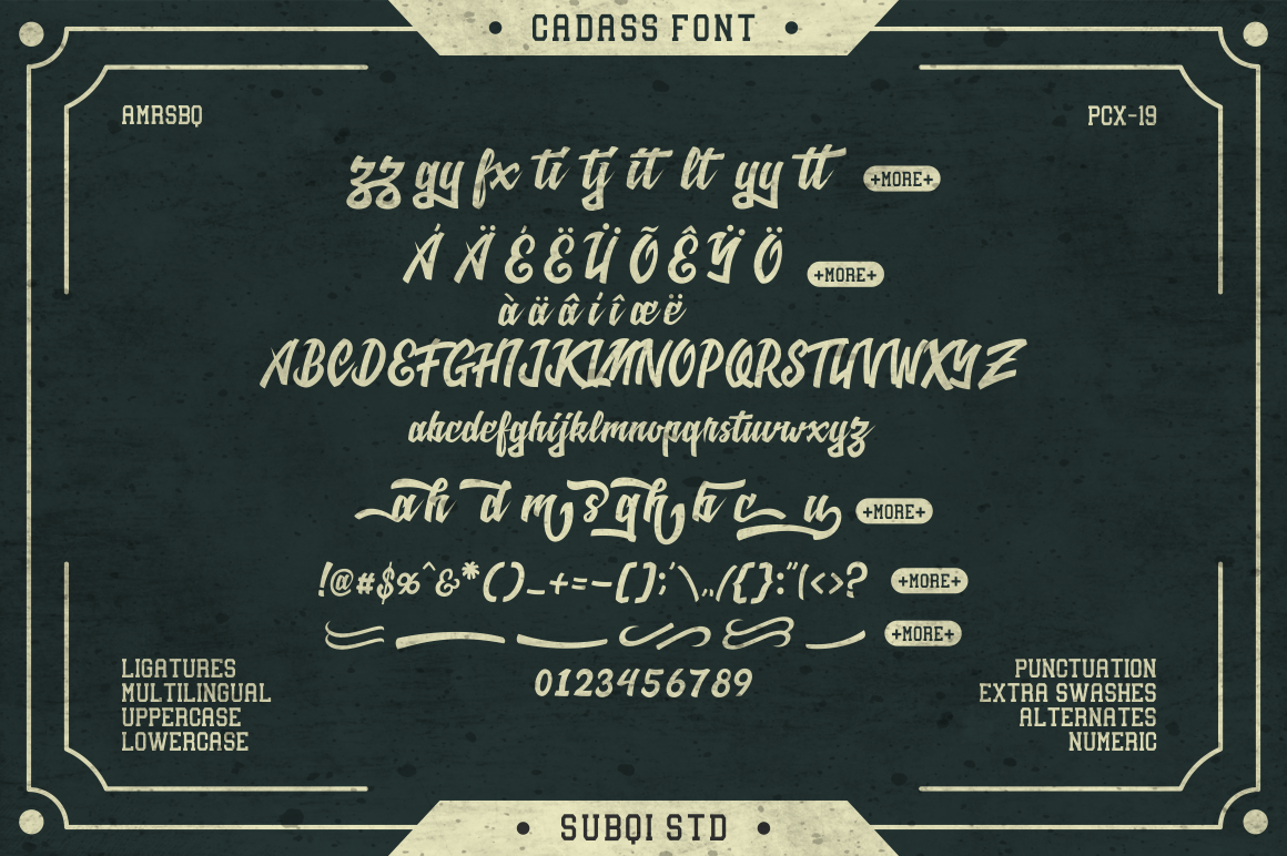 Cadass Font Duo, Fonts | GraphicRiver
