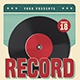 Retro Vinyl Music Flyer, Print Templates | GraphicRiver