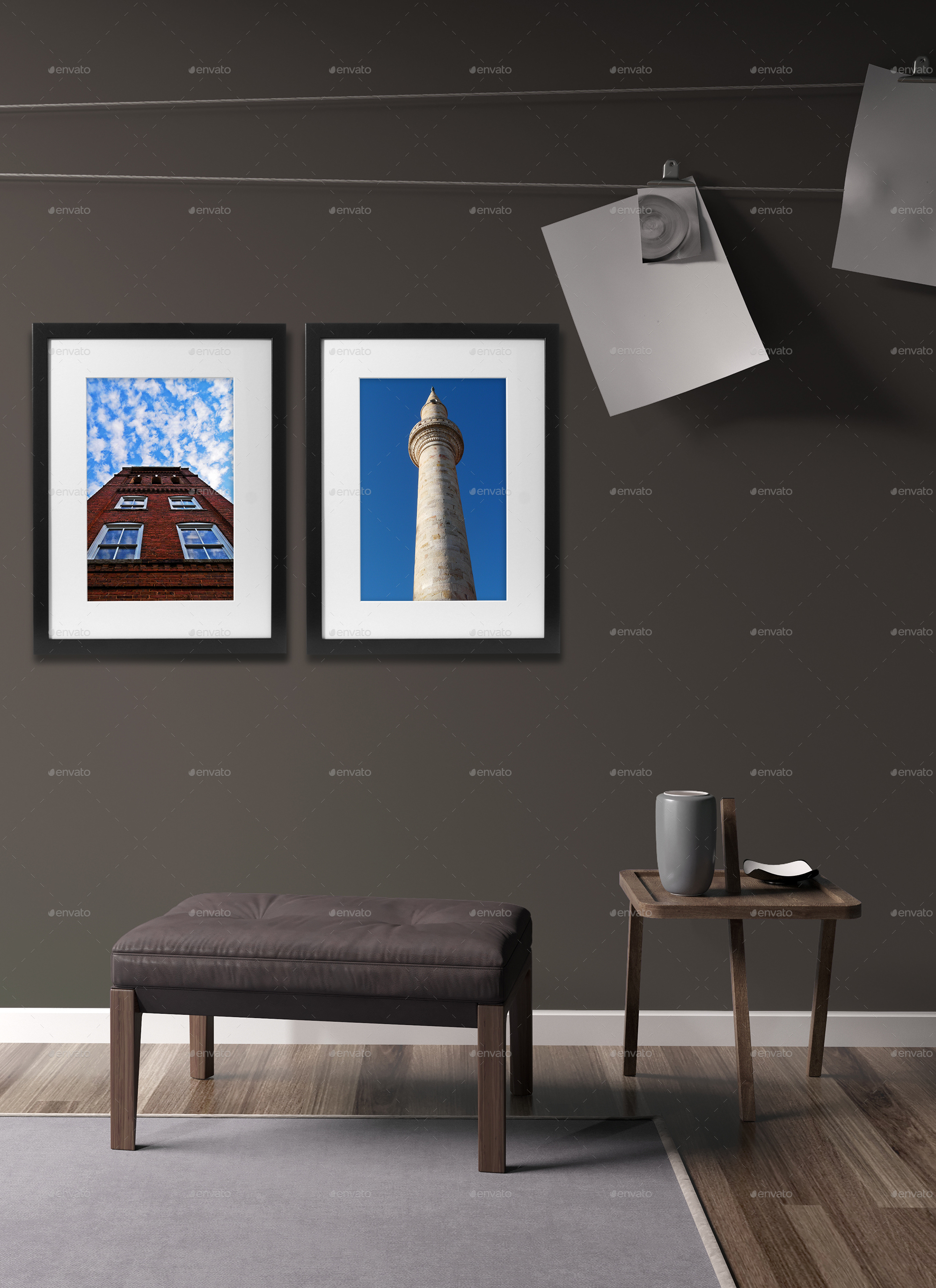 Room Frame Mockup, Graphics | GraphicRiver